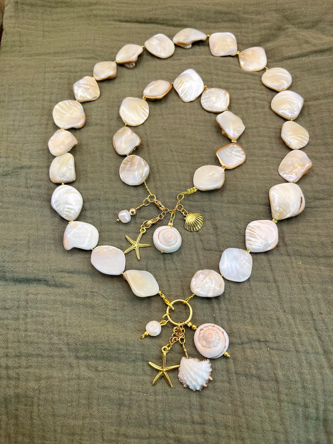 The Large Shell Necklace - Etsy