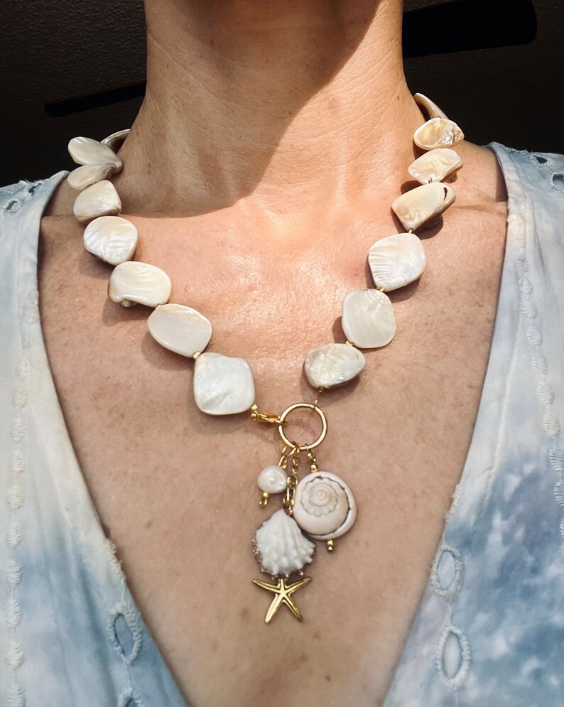 The Large Shell Necklace - Etsy