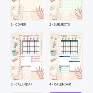 Printable School Diary: Colorful Notebook, Notes & Journal (digital ...