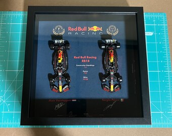 F1 3d Frame 2022 Mercedes Team Car 1/43 Scale F1 Shadow Box Shadow Box ...