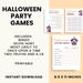 Printable Halloween Party Games Bundle, Halloween Printable, Halloween ...
