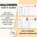 Printable Halloween Party Games Bundle, Halloween Printable, Halloween ...