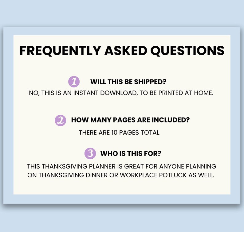 Printable Thanksgiving Planner, Meal Prep, Checklist, Budget ...