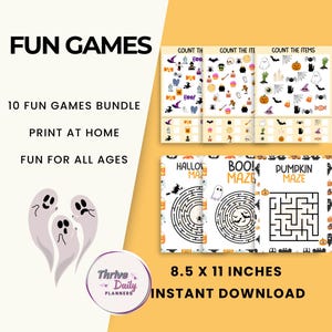 Printable Halloween Games & Activities, Bat Maze, Fall Party Games ...