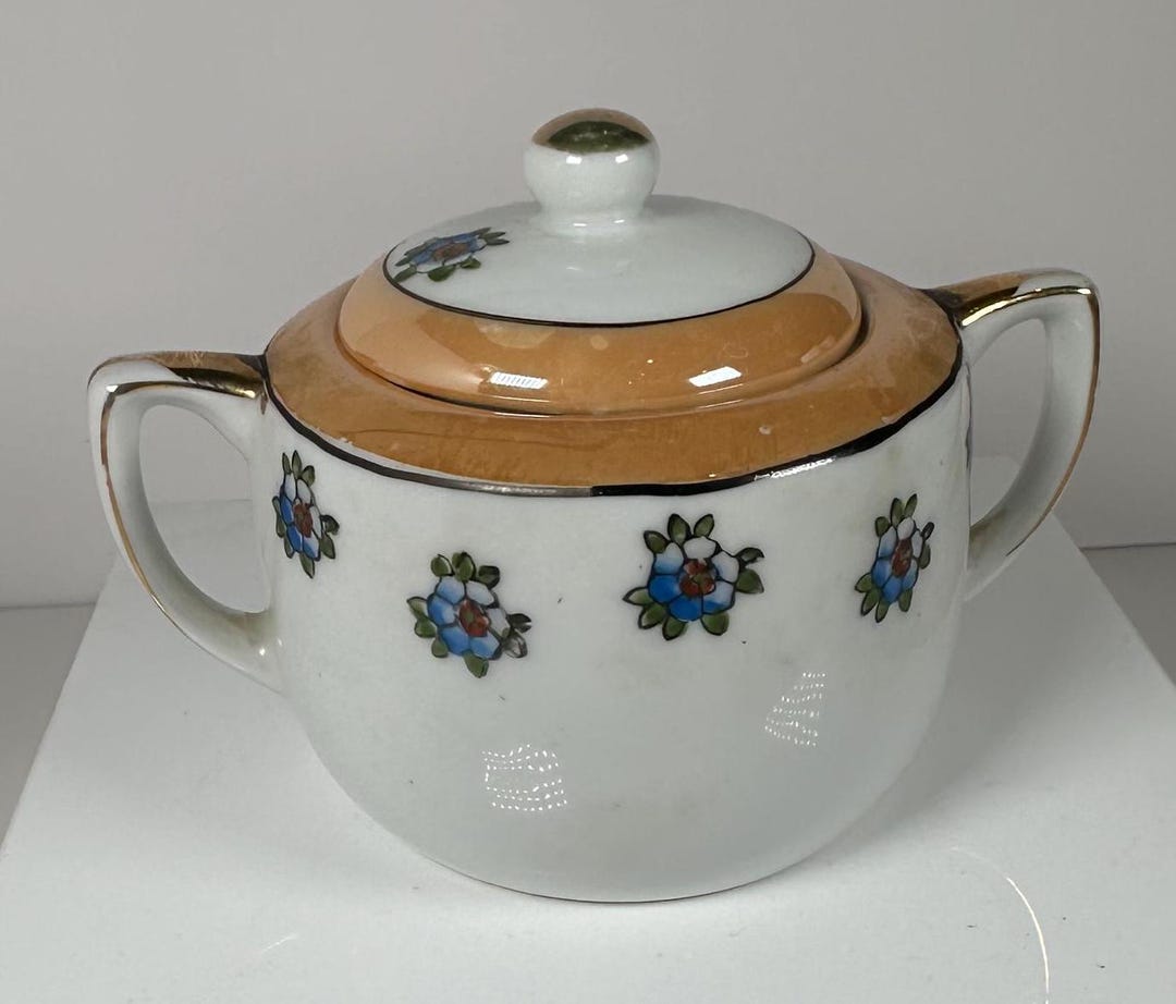 Vintage Noritake M Hand-painted Small Covered Dish - Etsy