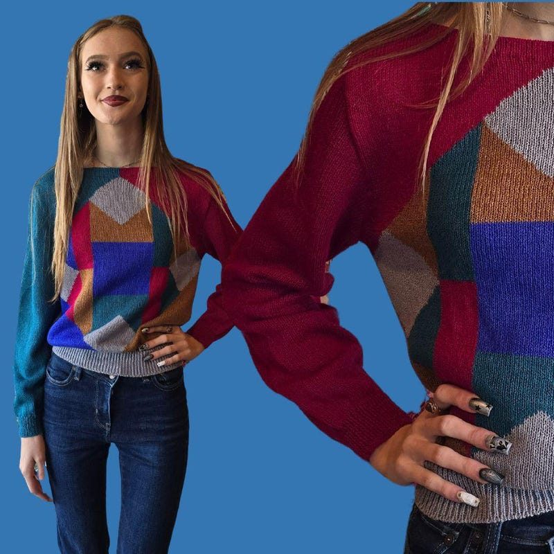Graphic Sweaters - Etsy