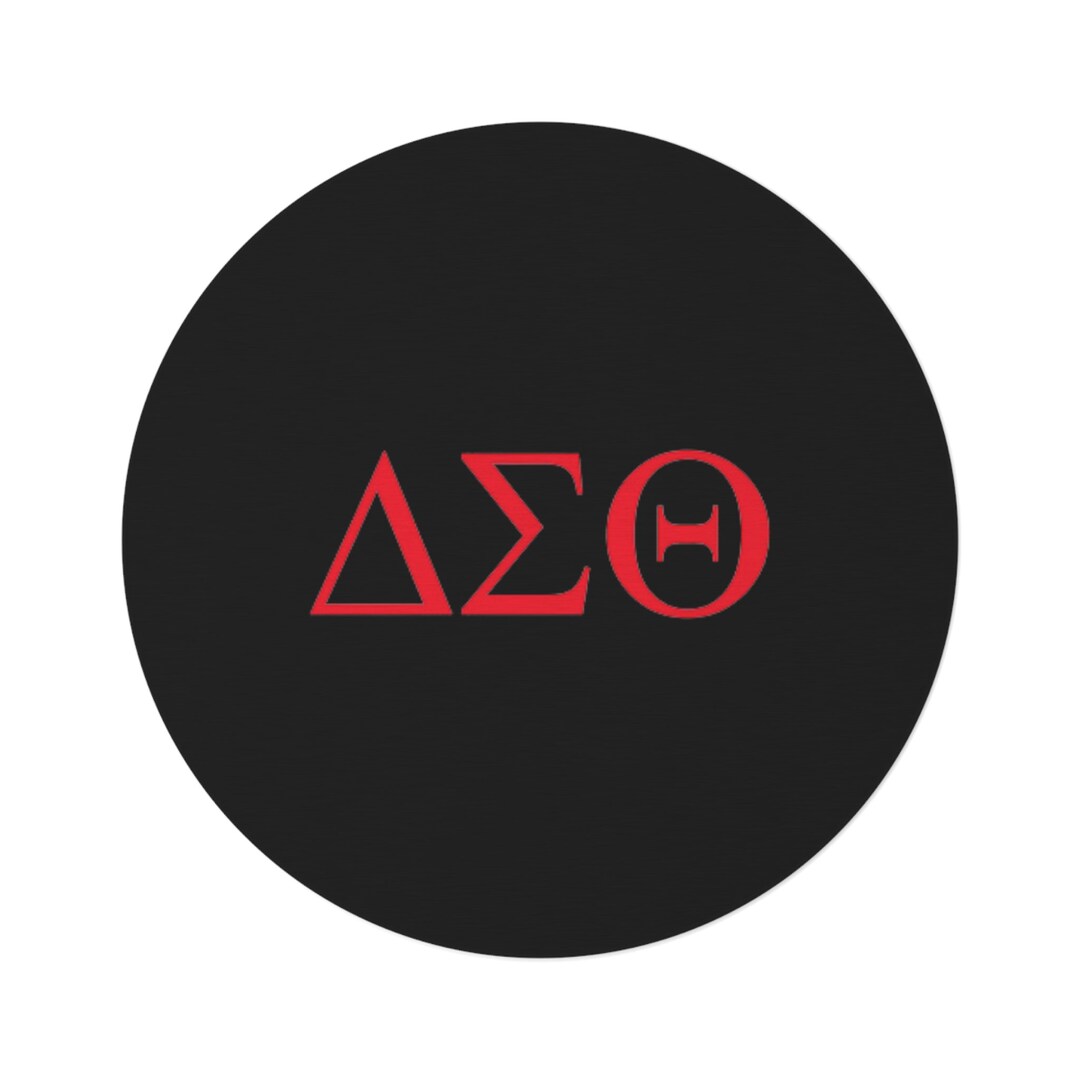 Delta Sigma Theta Round Rug - Etsy