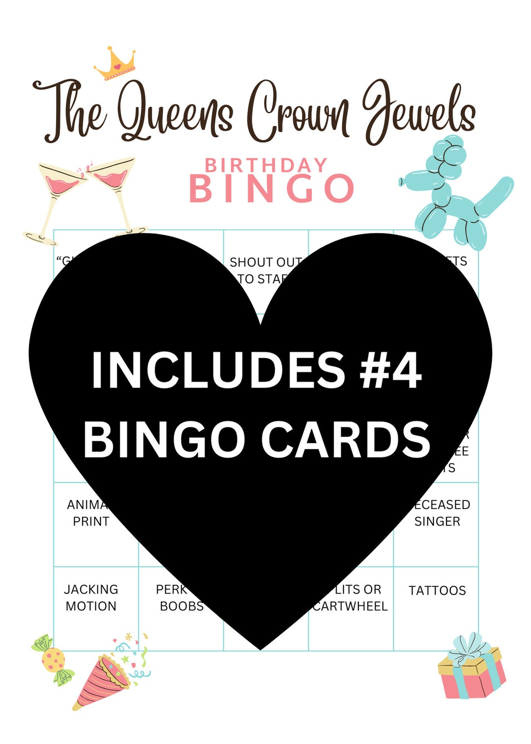 DRAG SHOW BINGO - Etsy