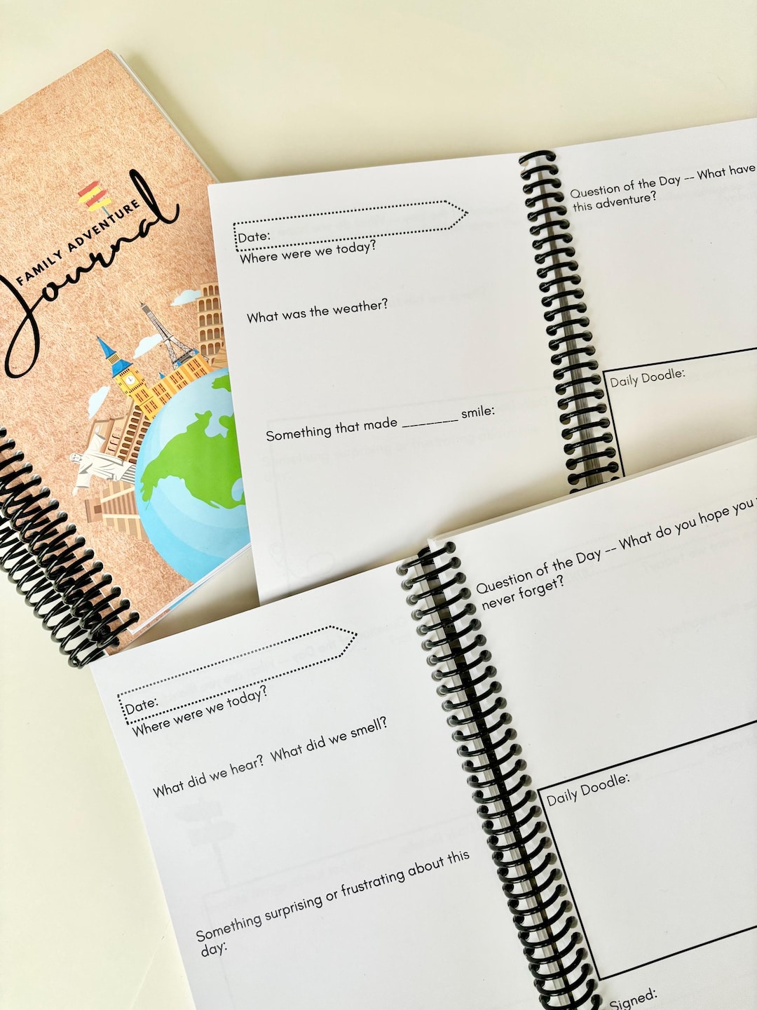 Family Adventure Journal, Kids Travel + Family Memory Book, Road Trip ...