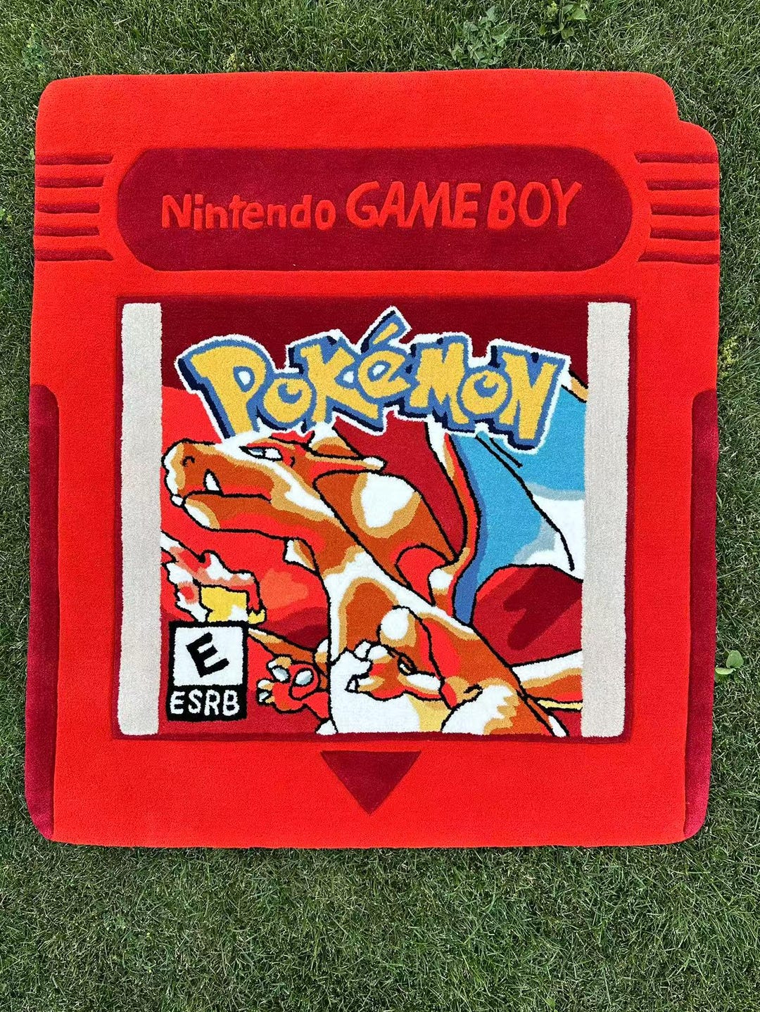 Pokémon Game Boy Charizard Rug – Handmade Tufted Carpet | Retro ...