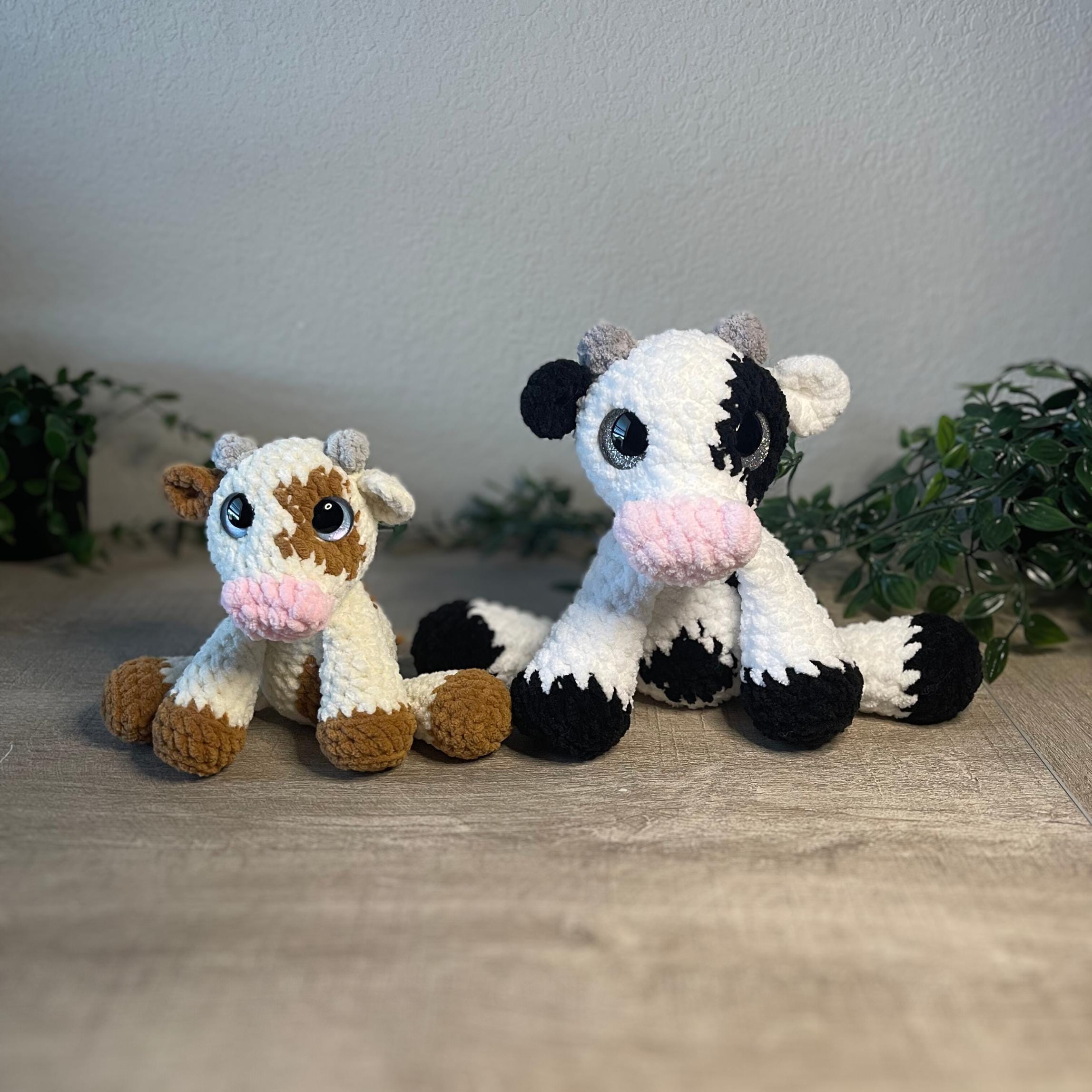 Maisey the Cuddly Cow Crochet Pattern - Etsy