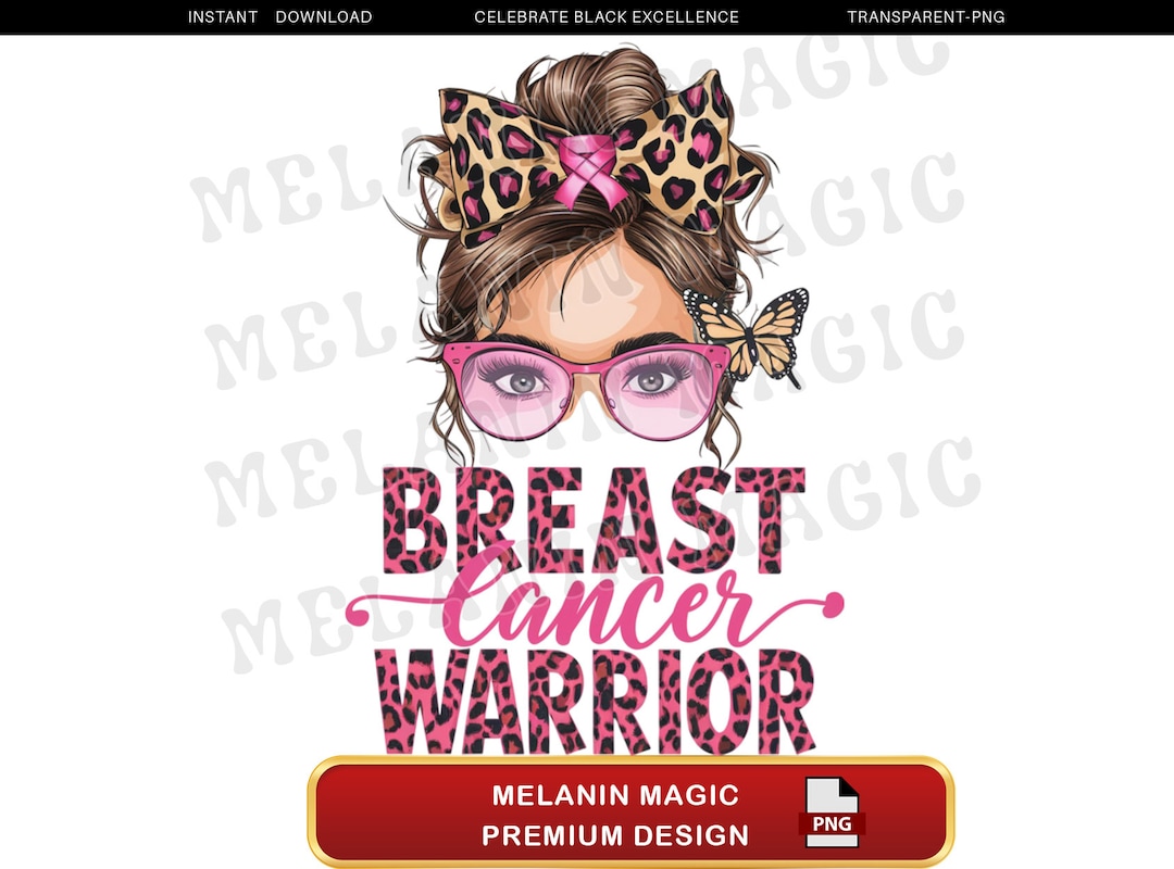 Breast Cancer Warrior Png Sublimation Design, Cancer Fighter Png ...
