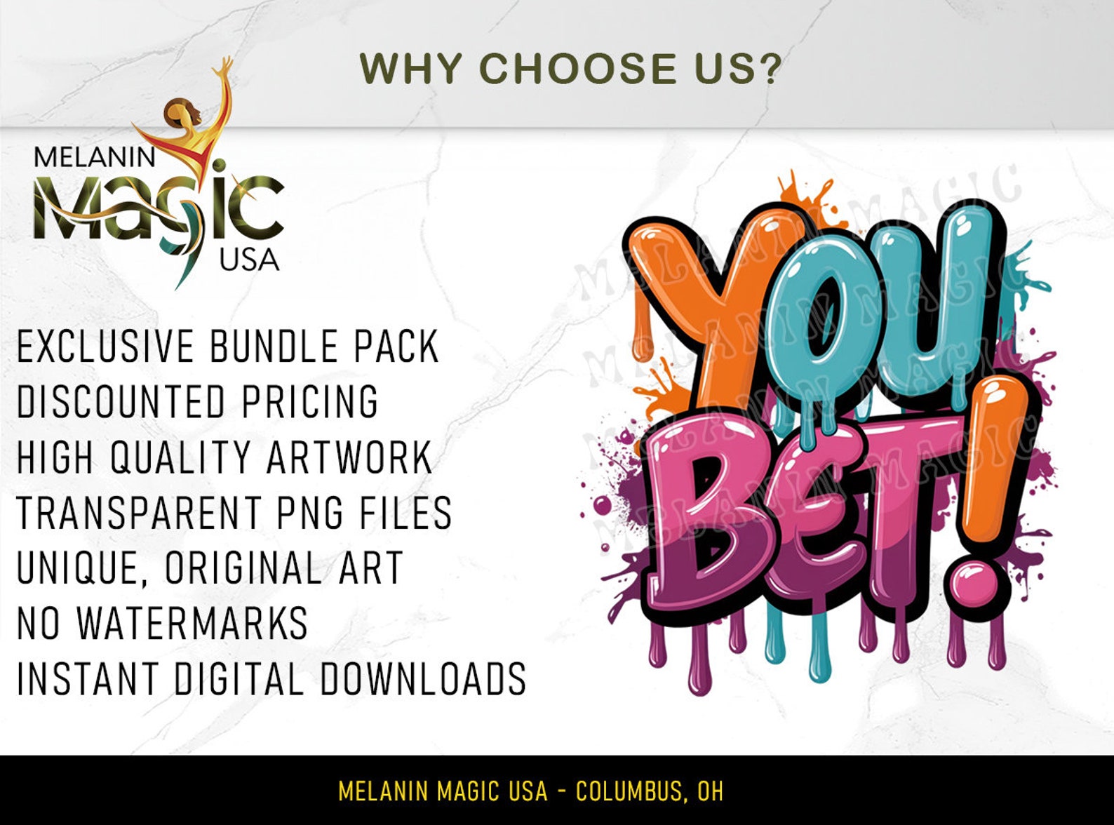 You Bet Png Sublimation Design, Bold Street Art Png, Drip Paint Png ...