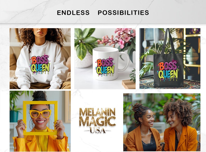 Boss Queen Png Sublimation Design, Colorful Drip Paint Png, Artistic ...