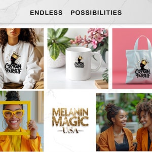 Crown Yourself Png Sublimation Design, Self Empowerment Png, Royal Png ...