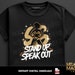 Stand up Speak Out Png Sublimation Design, Empowerment Png, Black Woman ...