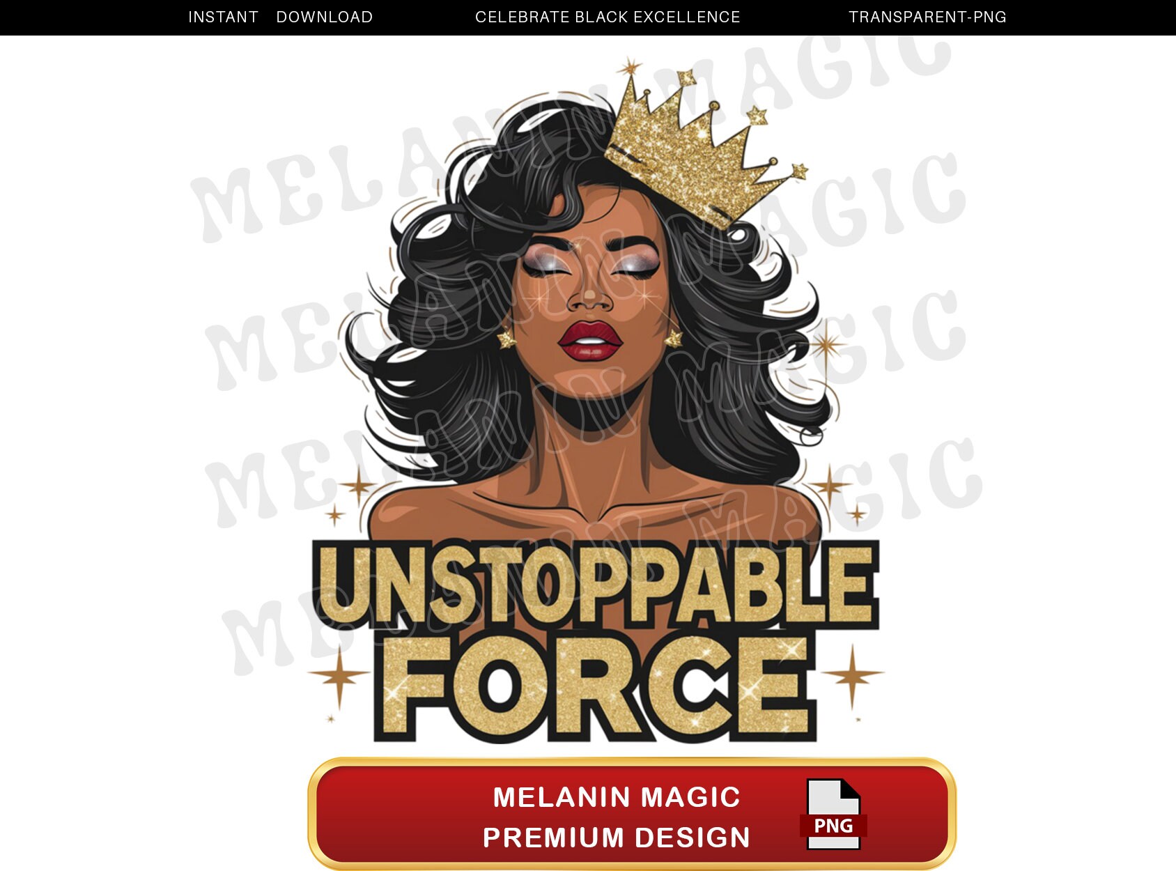 Unstoppable Force Png Sublimation Design, Empowered Woman Png, Strong ...