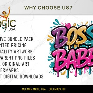 Boss Babe Graffiti Png Sublimation Design, Dripping Ink Png, Bold ...
