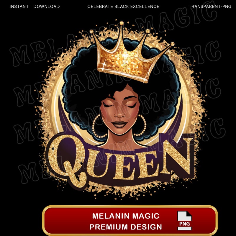 Black Pride Crown Print - Etsy