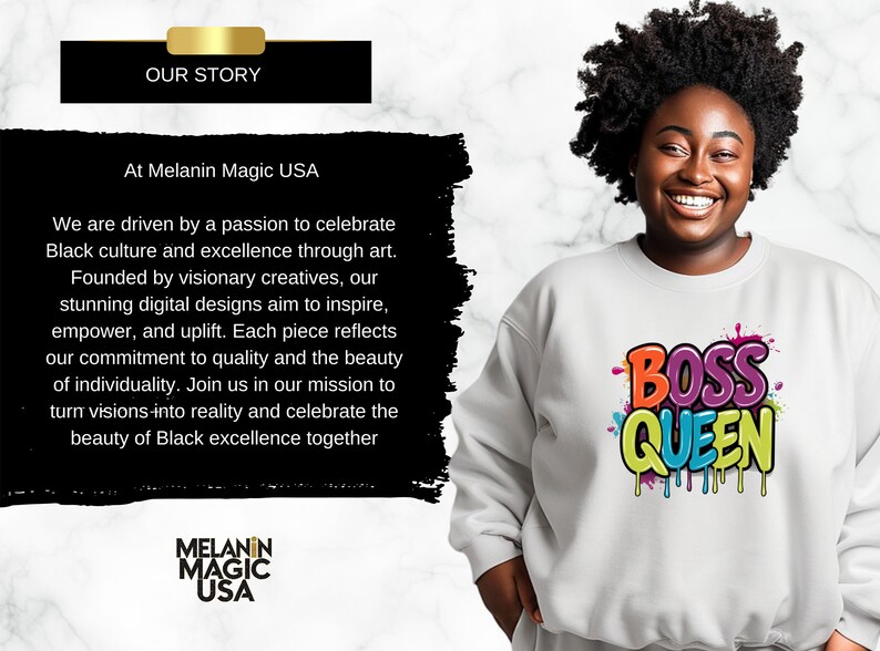 Boss Queen Png Sublimation Design, Colorful Drip Paint Png, Artistic ...