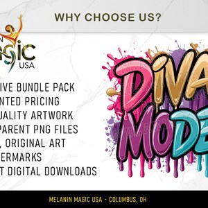 Diva Mode Png Sublimation Design, Dripping Diva Png, Colorful Diva Png ...