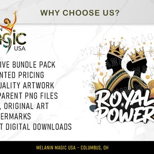 Royal Power Png Sublimation Design, Crown Couple Png, Royalty Clipart ...