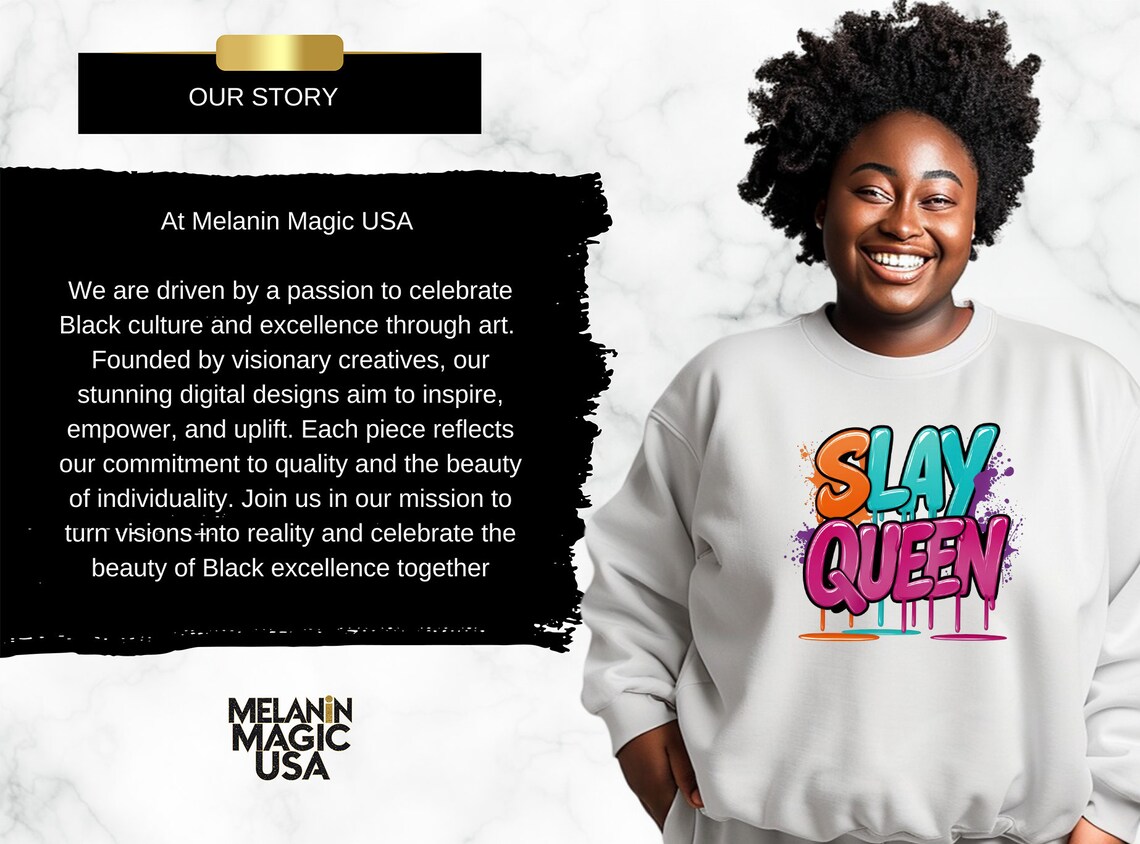Slay Queen Png Sublimation Design, Graffiti Art, Girl Power Png ...