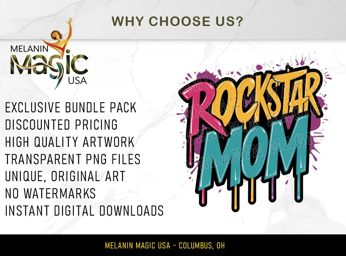 Rockstar Mom Png Sublimation Design, Graffiti Mom Png, Rock Mom Life ...