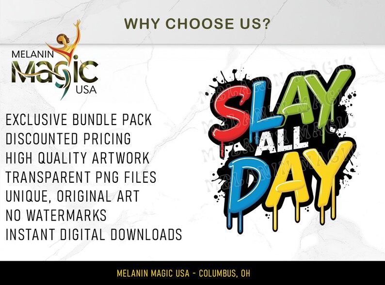 Slay All Day Png Sublimation Design, Graffiti Style Art, Urban Art Png ...