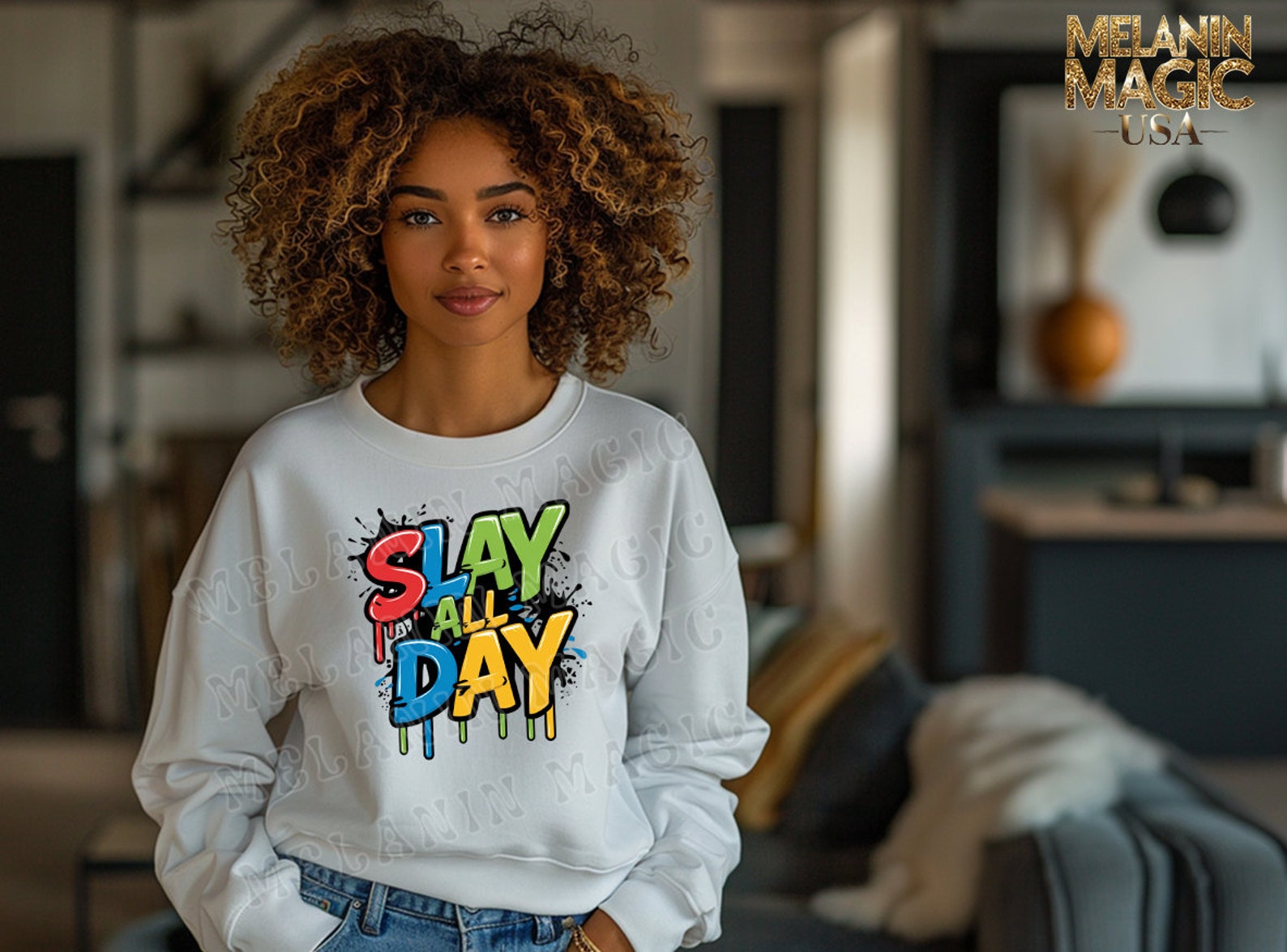 Slay All Day Png Sublimation Design, Graffiti Style Png, Urban Art Png ...