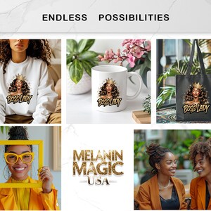 Boss Lady Png Sublimation Design, Glamorous Gold Png, Boss Lady Crown ...