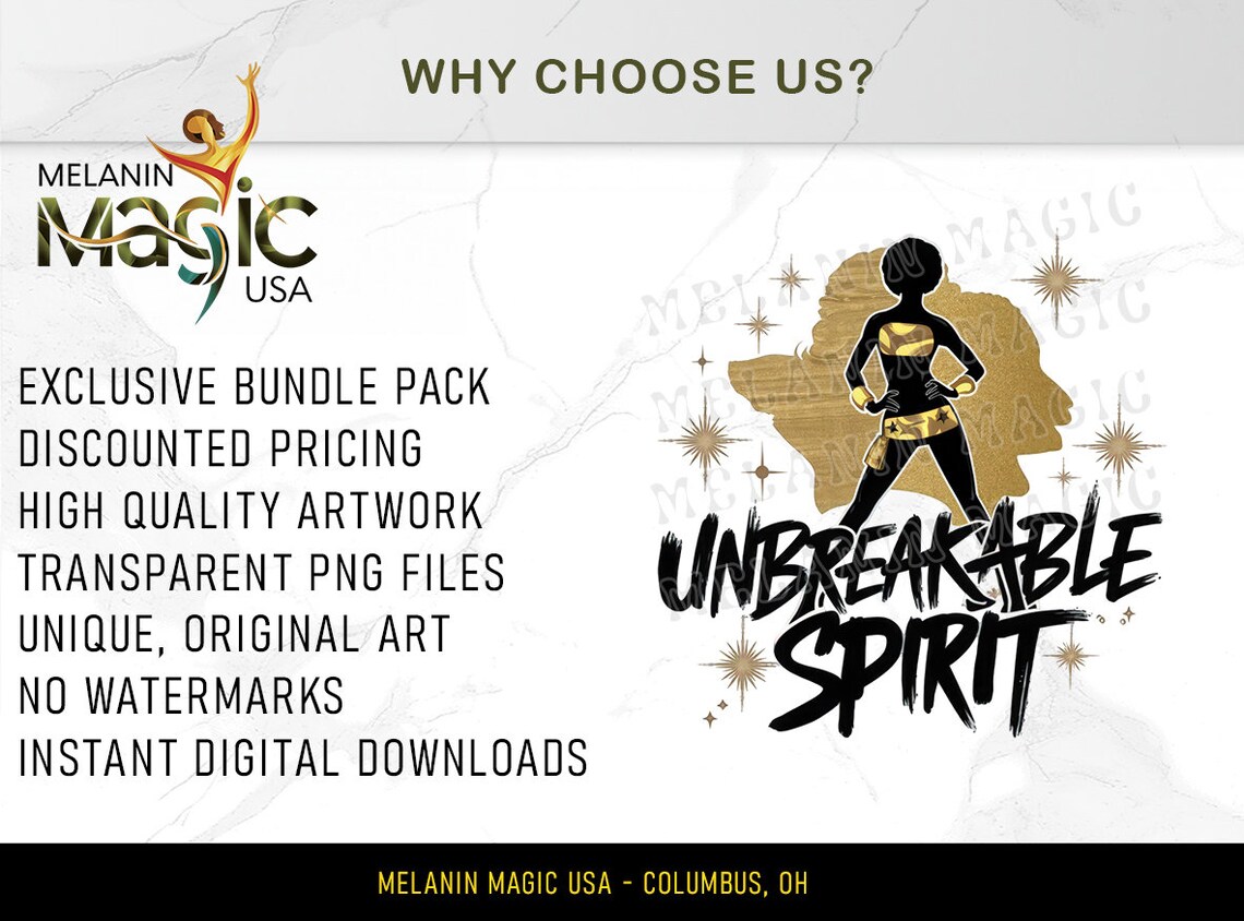 Unbreakable Spirit Png Sublimation Design, Empowerment Png, Confident ...