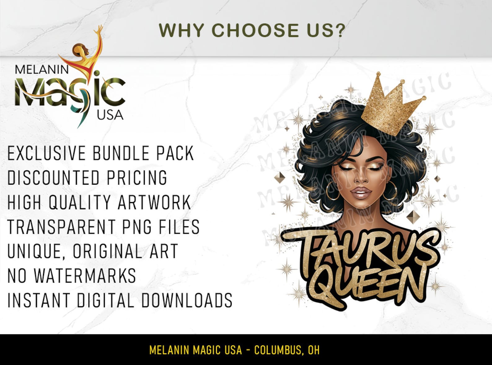 Taurus Queen Png Sublimation Design, Zodiac Sign Png, Glam Taurus Png ...