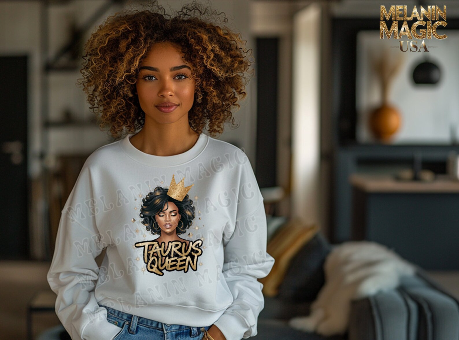 Taurus Queen Png Sublimation Design, Zodiac Sign Png, Glam Taurus Png ...