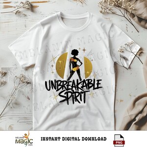 Unbreakable Spirit Png Sublimation Design, Empowerment Png, Educational ...