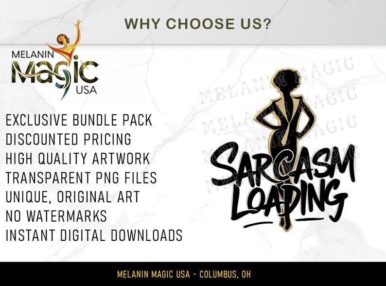 Sarcasm Loading Png Sublimation Design, Afro Silhouette Png, Edgy Humor ...