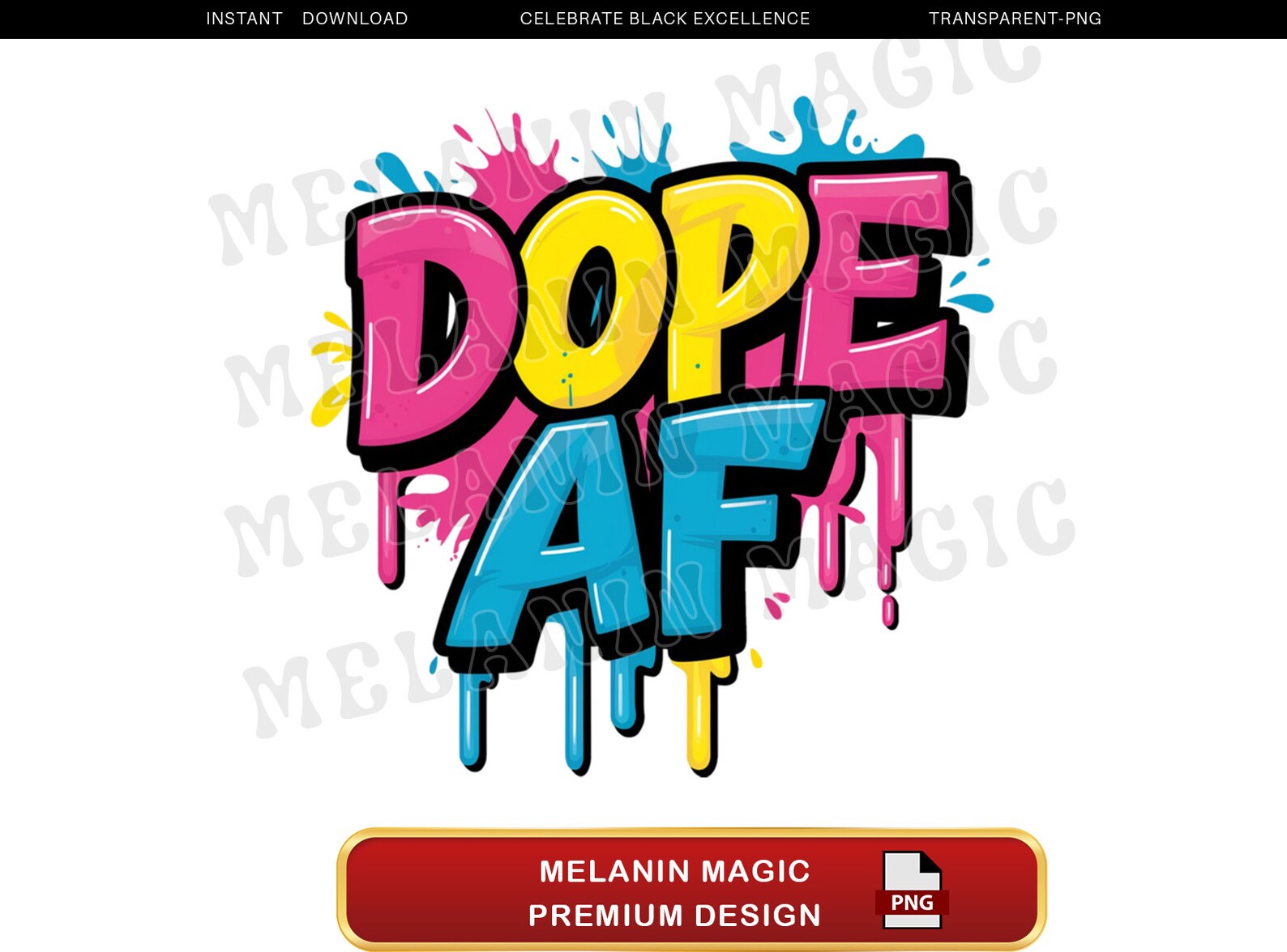 Dope AF Png Sublimation Design, Urban Art Png, Street Style Png ...