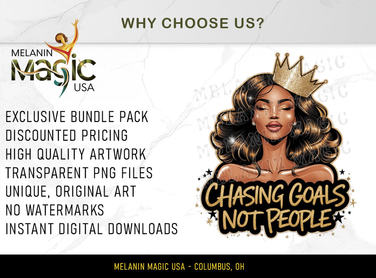 Chasing Goals Not People Png Sublimation Design, Glamorous Woman Png ...