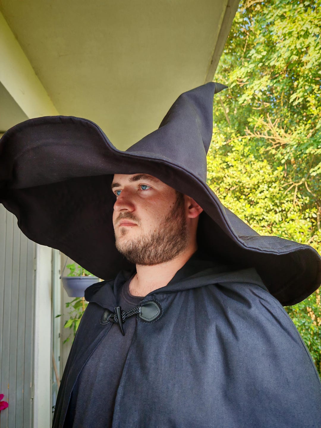 Extra Large Witch Hat, Black Witch Hat, Halloween Hat, Custom Witch Hat ...