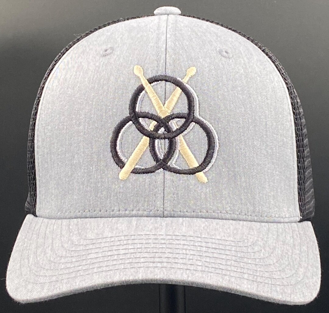 John Bonzo Bonham Led Zeppelin Adjustable Gray & Black Hat - Etsy