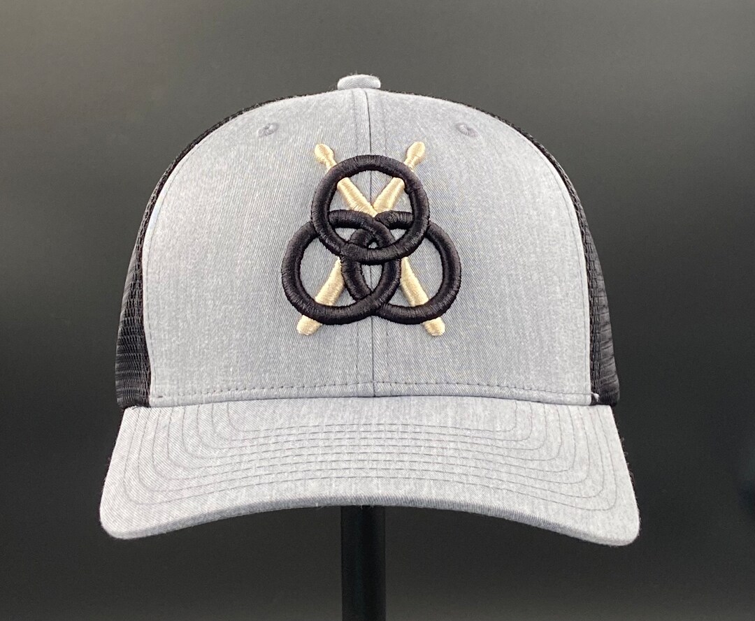 John Bonzo Bonham Led Zeppelin Adjustable Gray & Black Hat - Etsy