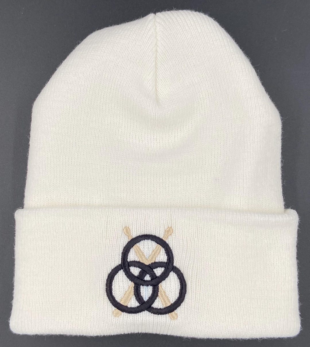 John Bonzo Bonham Led Zeppelin White Cuffed Beanie Hat - Etsy