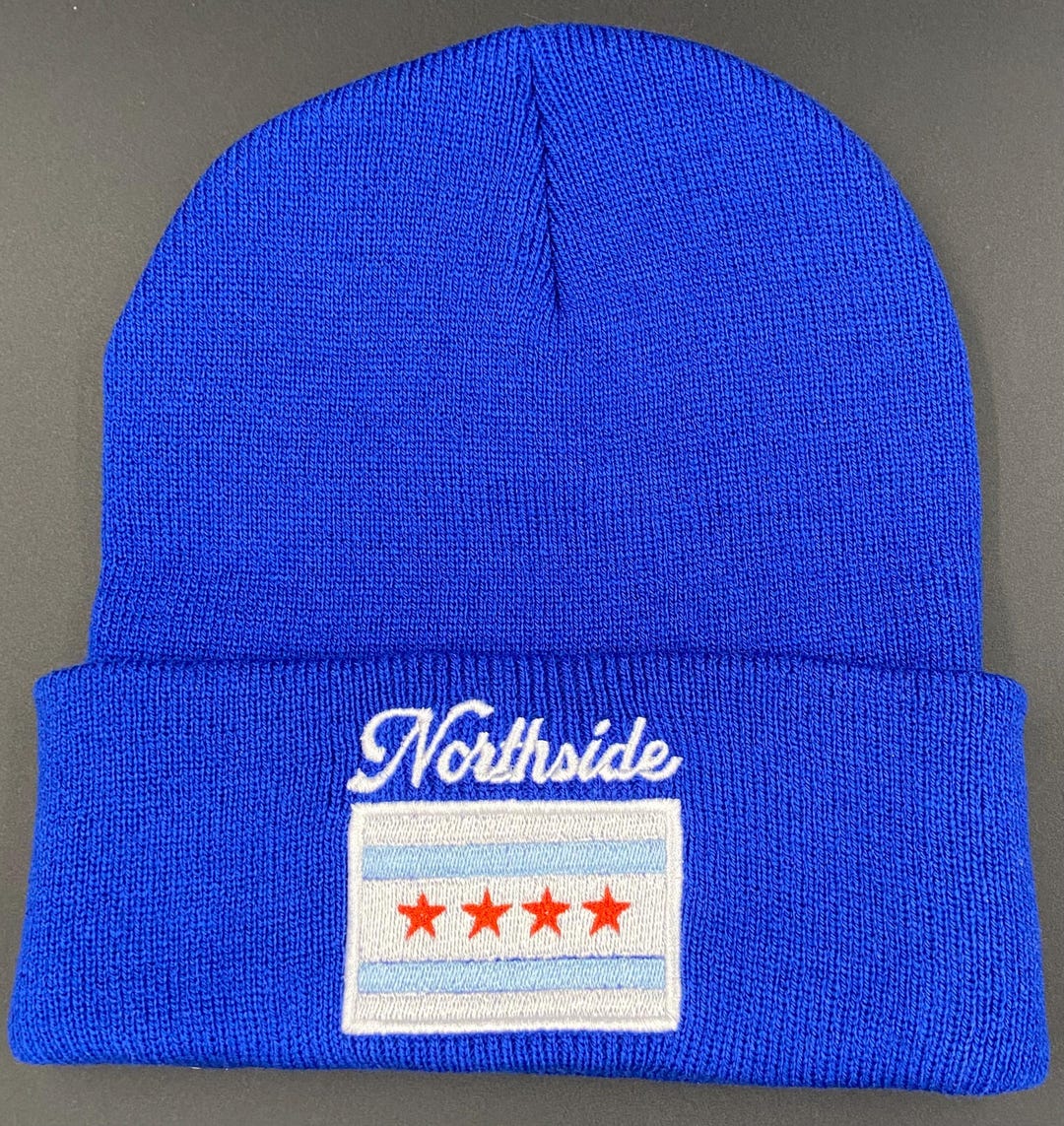 Northside Chicago Flag Beanie - Etsy