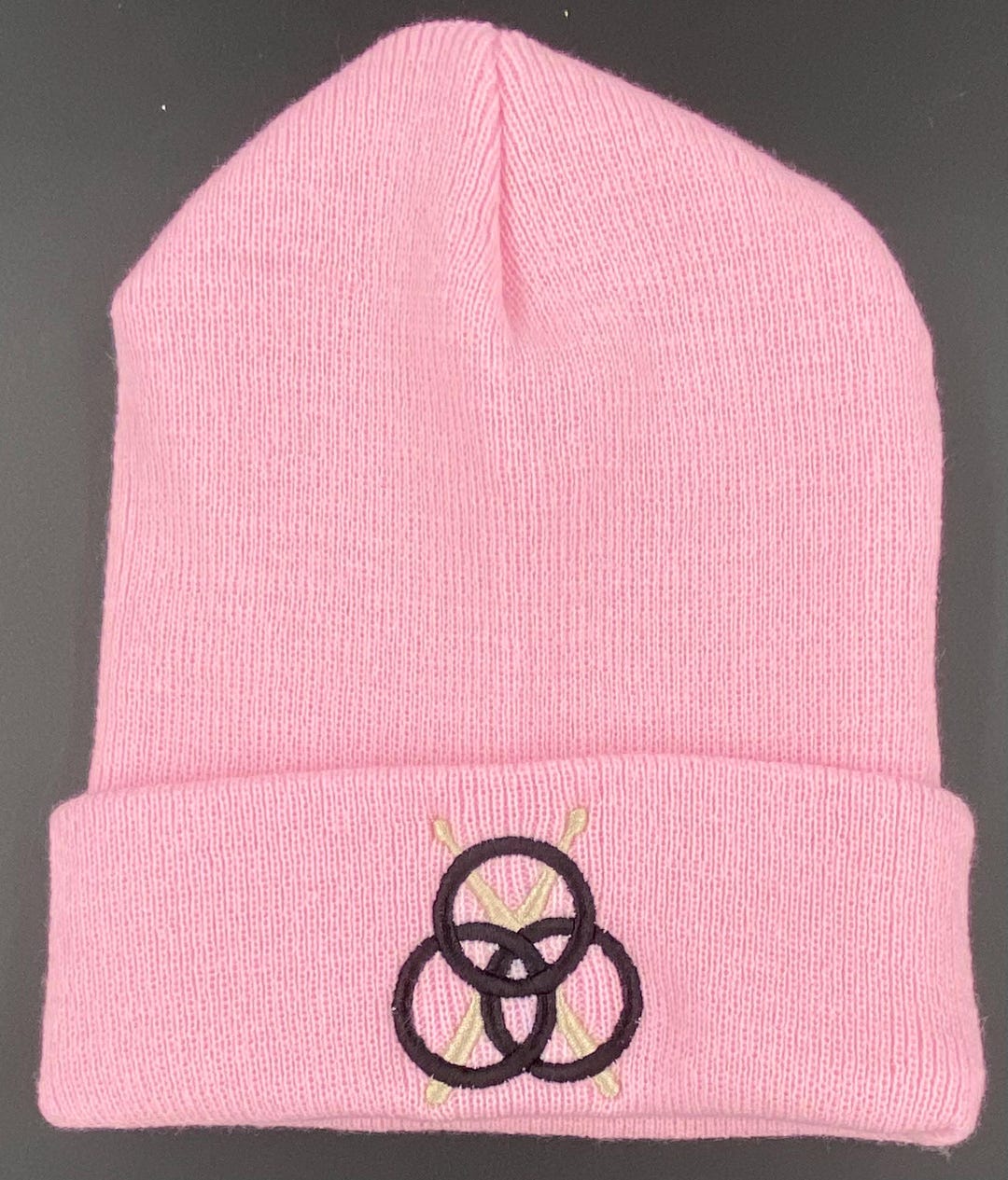 John Bonzo Bonham Led Zeppelin Pink Cuffed Beanie Hat - Etsy