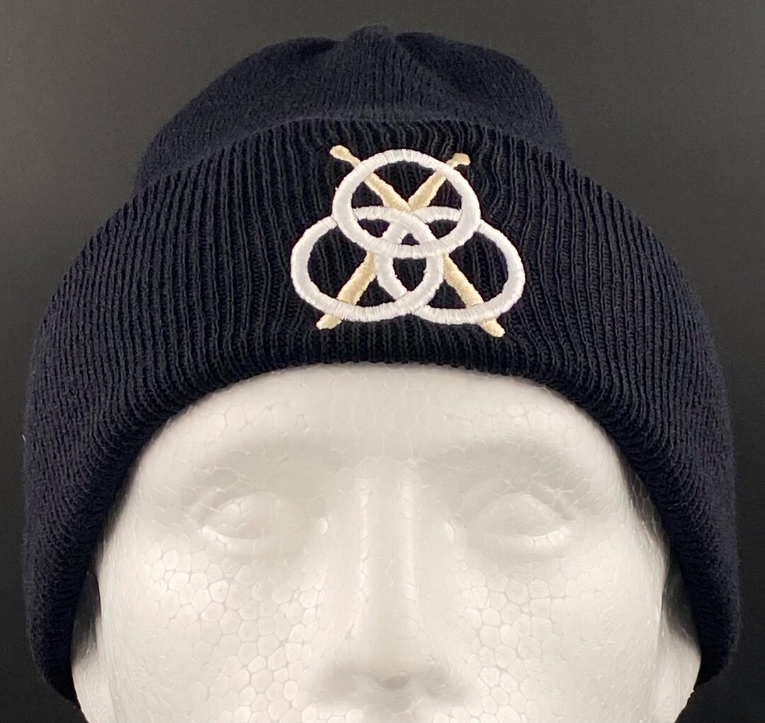 John Bonzo Bonham Led Zeppelin Black Cuffed Beanie Hat - Etsy