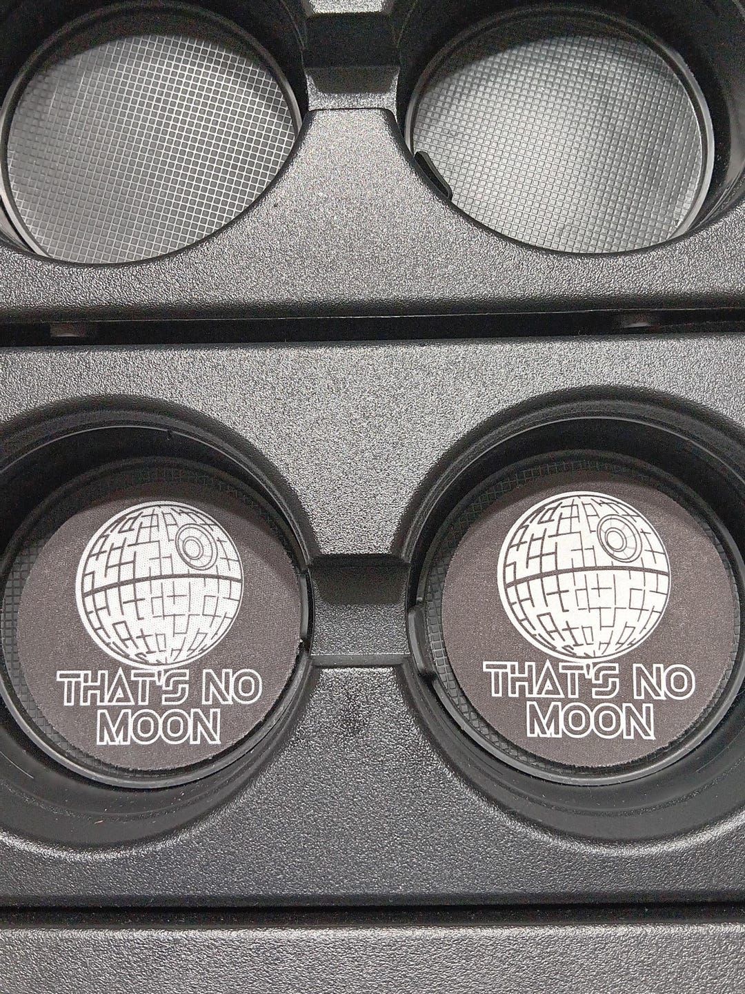 That's No Moon, Death Star, Coaster Set, Car Accessories, Car Decor ...