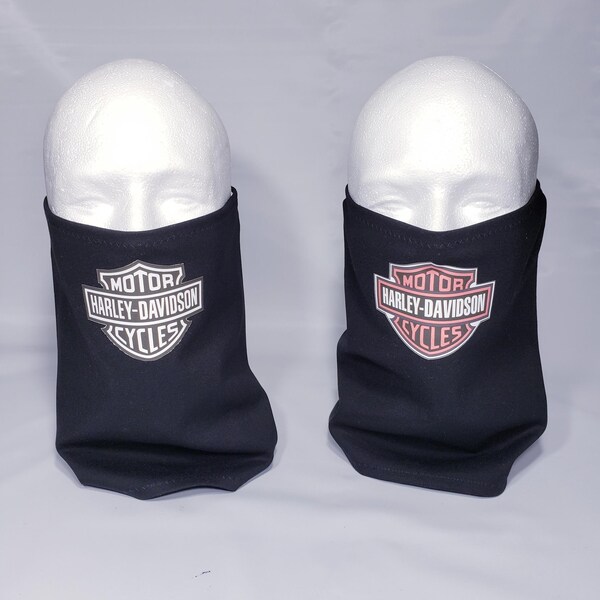 Harley Davidson Face Mask - Etsy