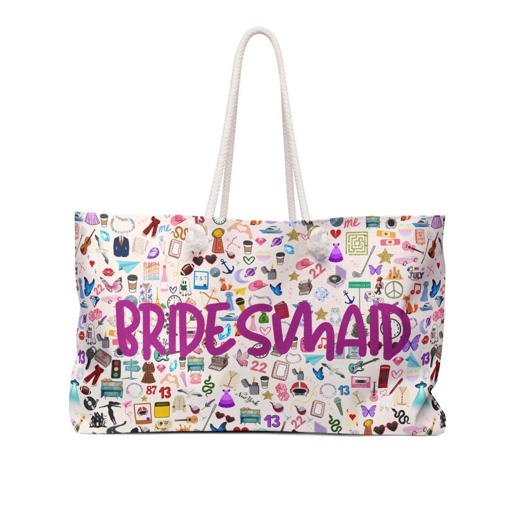 Tay Bridemaid Tote Bag Gifts Trip Weekender Bag Swift Lover Valentine ...