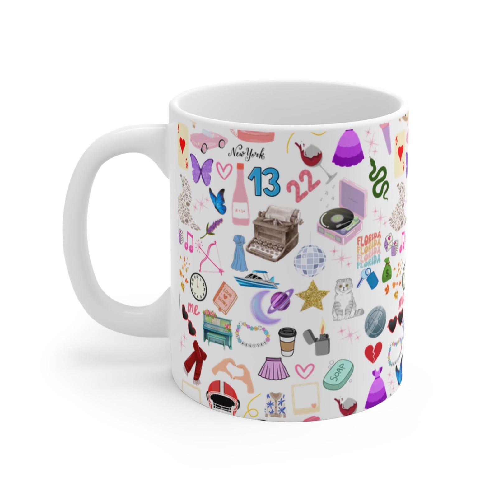 Tay Inspired Gifts Girlie Mug Easter Eggs Fangirl Coffee Cup Swift ...