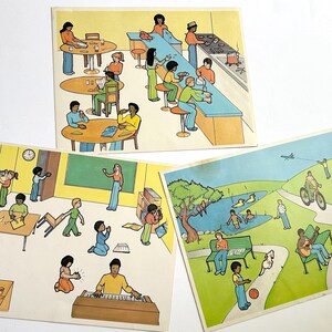 Vintage Listening Lotto Game Card 1981 // Choose an Individual Card - Etsy